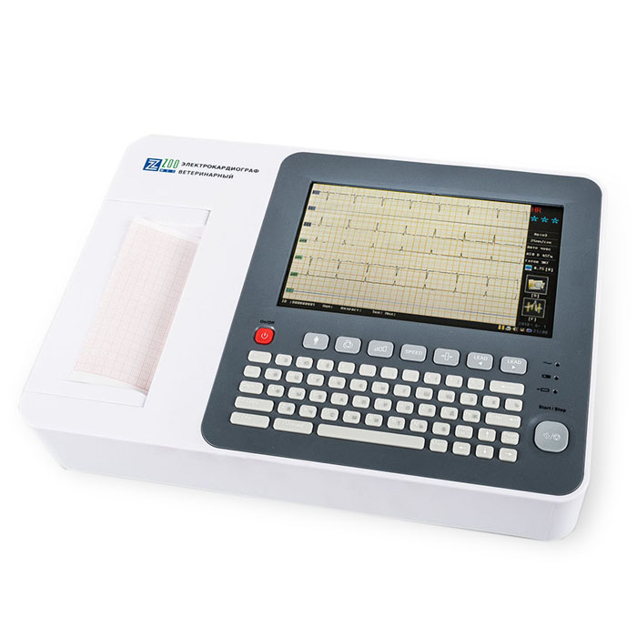 Трехканальный ветеринарный электрокардиограф ZOOMED ECG-i3 по выгодной ...