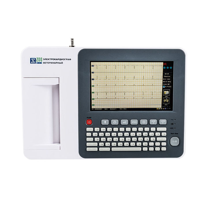 Трехканальный ветеринарный электрокардиограф ZOOMED ECG-i3 по выгодной ...